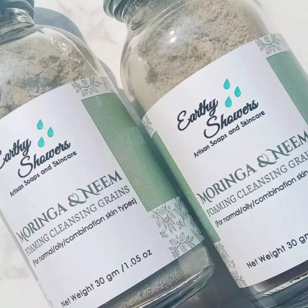 Moringa and Neem Foaming Cleansing Grains